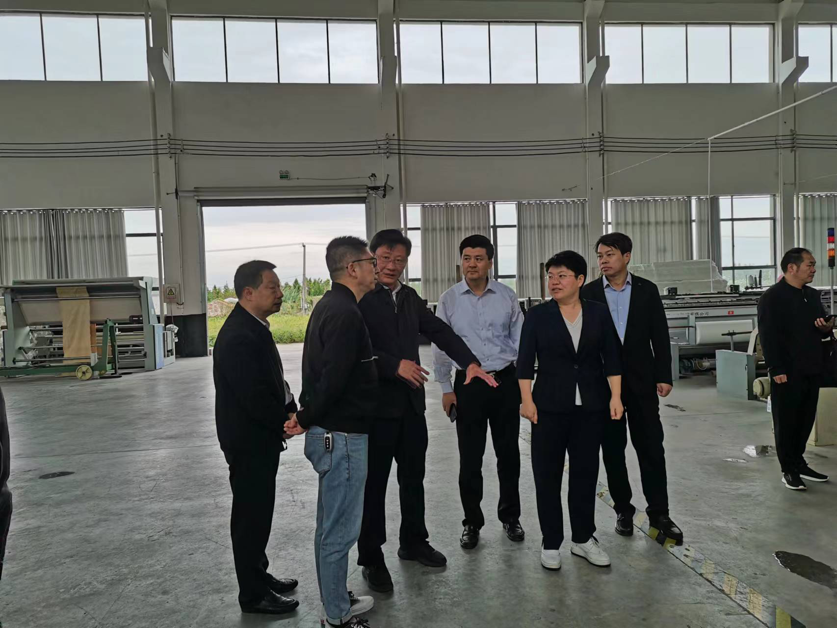 盐城市应急管理局 图片资讯 市应急管理局局长张鹏程到阜宁检查国庆期间企业安全生产工作